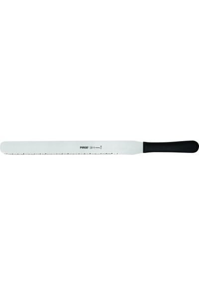 Pirge Creme Pasta Bıçak Dişli 35 cm Siyah Pirge Creme Pasta Bıçak Dişli 35 cm Siyah