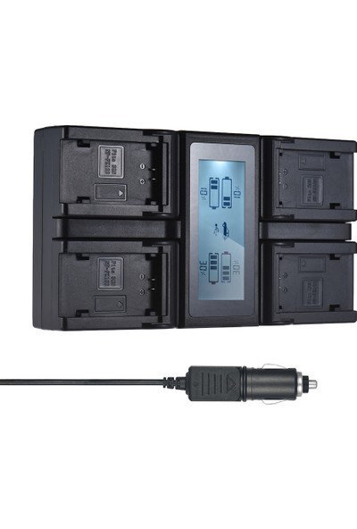 Andoer NP-FZ100 4-Channel LCD Kamera Pil Şarj Cihazı NP-FZ100 EU (Yurt Dışından) Andoer NP-FZ100 4-Channel LCD Kamera Pil Şarj Cihazı NP-FZ100 EU (Yurt Dışından)