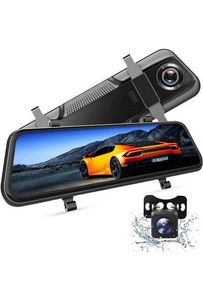 Vantop H609 Aynalı Çift Kamera 10'' IPS Dokunmatik Ekran, Geri Görüş, Park Sönsörü Vantop H609 Aynalı Çift Kamera 10'' IPS Dokunmatik Ekran, Geri Görüş, Park Sönsörü