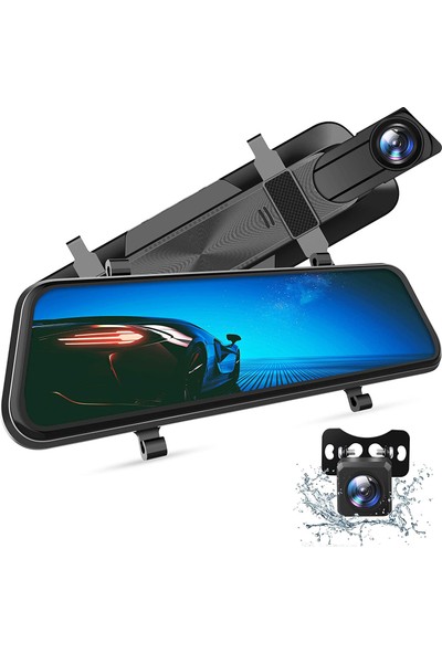 Vantop H610 Aynalı Çift Kamera 10'' IPS Dokunmatik Ekran, Geri Görüş, Park Sönsörü Vantop H610 Aynalı Çift Kamera 10'' IPS Dokunmatik Ekran, Geri Görüş, Park Sönsörü
