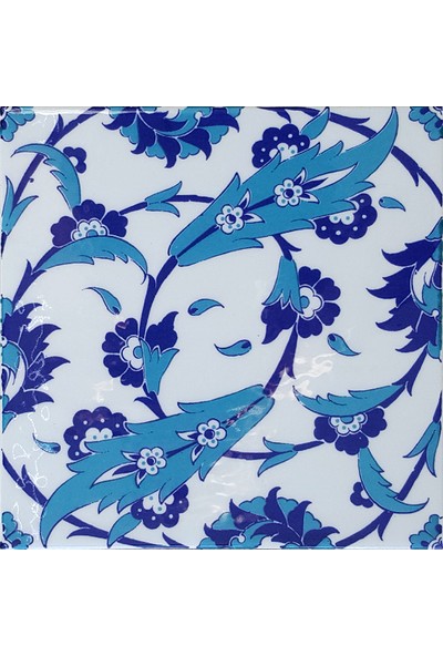 Can Seramik 20*20 Cm Cç32 Iznik Çini Karo 5' Li 1 Paket Can Seramik 20*20 Cm Cç32 Iznik Çini Karo 5' Li 1 Paket