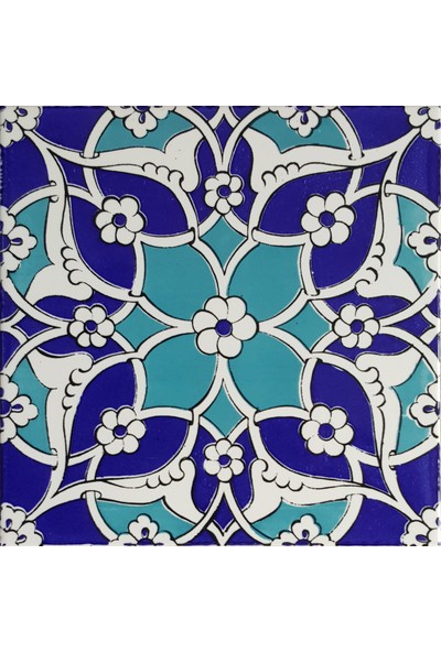 Can Seramik 20*20 Cm Cç80 Kütahya Çini Karo 5' Li 1 Paket Can Seramik 20*20 Cm Cç80 Kütahya Çini Karo 5' Li 1 Paket