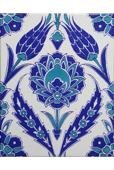 Can Seramik 20*25 Cm CÇ308 Iznik Çini Karo 5' Li 1 Paket