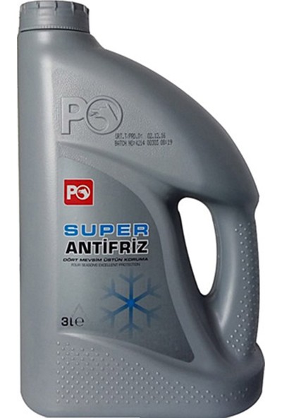 Petrol Ofisi Dört Mevsim Yeşil Süper Antifriz 3 Lt Petrol Ofisi Dört Mevsim Yeşil Süper Antifriz 3 Lt