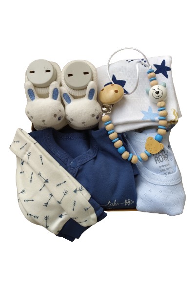 Beybi Gift Oklu Lacivert Tulumlu Bebek Setimiz Beybi Gift Oklu Lacivert Tulumlu Bebek Setimiz