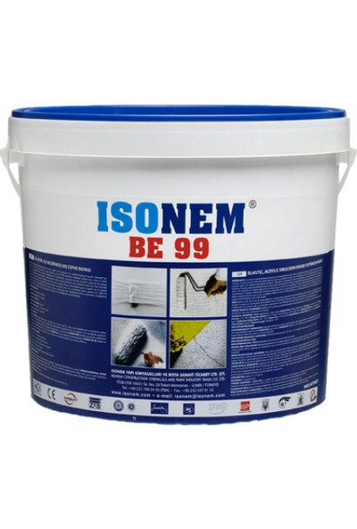 Isonem Be 99 %300 Elastik Su Geçirimsiz Dis Cephe Boyasi 10 kg