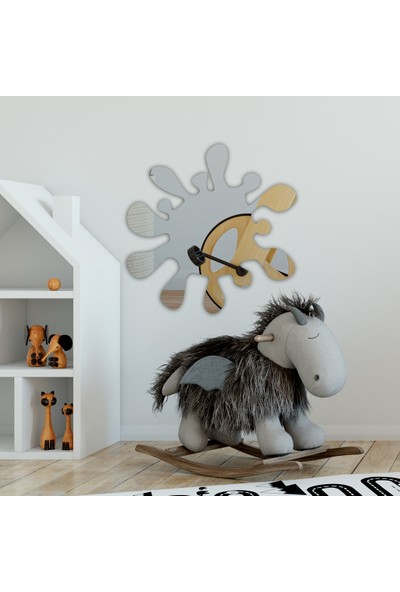 Dez Splash Dekoratif Pleksi Ayna 32 x 32 cm