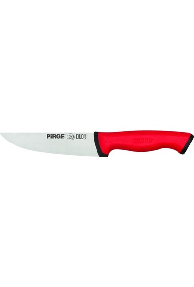 Pirge Duo Kasap Bıçağı No:0 12.5 cm Kırmızı Pirge Duo Kasap Bıçağı No:0 12.5 cm Kırmızı