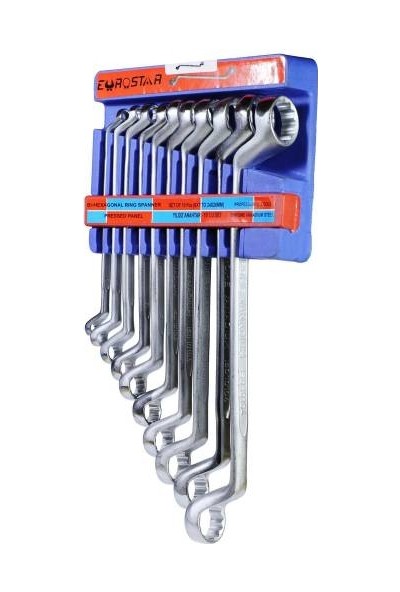 Eurostar Iki Ağız Yıldız Anahtar Takımı 10 Lu ES03597