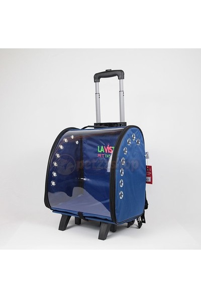 Lavista Kale Valiz Pet Taşıma Çantası Mavi 38X26X42H cm Lavista Kale Valiz Pet Taşıma Çantası Mavi 38X26X42H cm