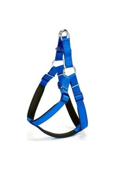 Pet Style Köpek Göğüs Tasması No:2 2X54-60 cm Mavi