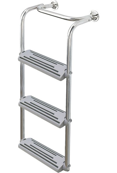 Sealux Foldable Ladder,ınox 316,3 Steps 90⁰- 180⁰ Sealux Foldable Ladder,ınox 316,3 Steps 90⁰- 180⁰