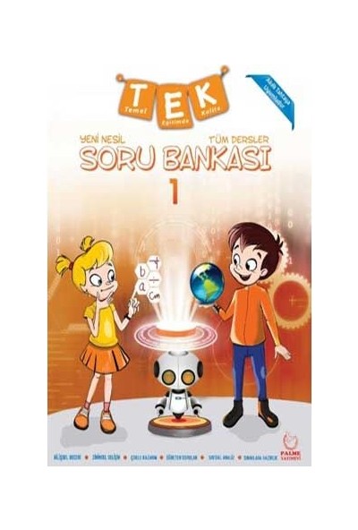 Palme Yayınevi 1. Sınıf Tüm Dersler Yeni Nesil Soru Bankası