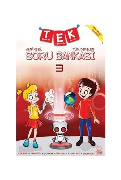 Palme Yayınevi 3. Sınıf Tüm Dersler Yeni Nesil Soru Bankası