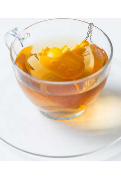 Arma House Denizaltı Şeklinde Plastik Çay Süzgeci Arma House Denizaltı Şeklinde Plastik Çay Süzgeci