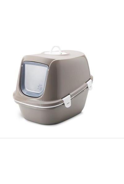 Savic Reina Kapalı Kedi Tuvaleti Gri Savic Reina Kapalı Kedi Tuvaleti Gri