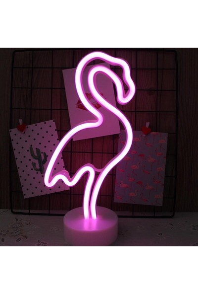 İstoç Yapı Market Pembe Flamingo Model Neon LED Işıklı Masa Lambası, Dekoratif LED Lamba İstoç Yapı Market Pembe Flamingo Model Neon LED Işıklı Masa Lambası, Dekoratif LED Lamba