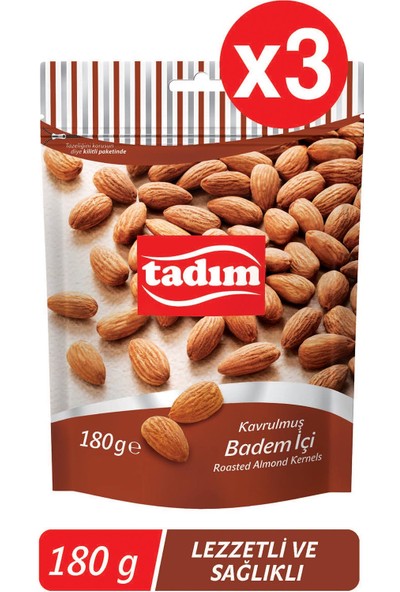 Tadım Badem Içi 180 gr 3'lü Paket