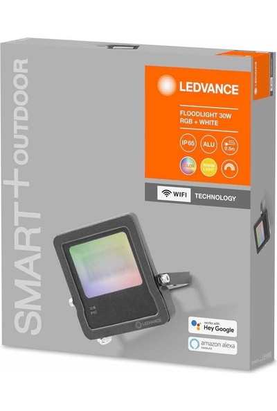 LEDVANCE Smart+ 30W Wifi Kontrollü RGB Led Projektör LEDVANCE Smart+ 30W Wifi Kontrollü RGB Led Projektör