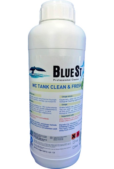 Bluestar Wc Tank Clean & Fresh (Limon Kokulu ) Bluestar Wc Tank Clean & Fresh (Limon Kokulu )