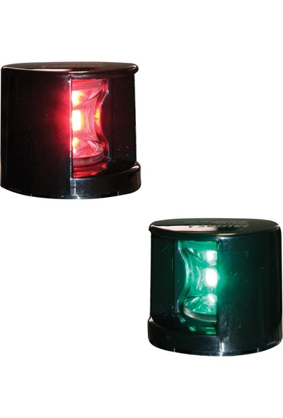 Sealux Fos LED 12 Iskele&sancak Feneri, Alttan MONTE,112,5° Siyah Sealux Fos LED 12 Iskele&sancak Feneri, Alttan MONTE,112,5° Siyah