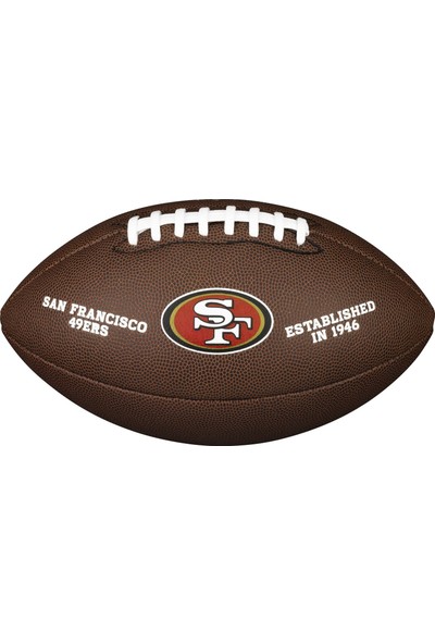 Wilson Nfl Team Logo Composite Amerikan Futbol Topu Wilson Nfl Team Logo Composite Amerikan Futbol Topu