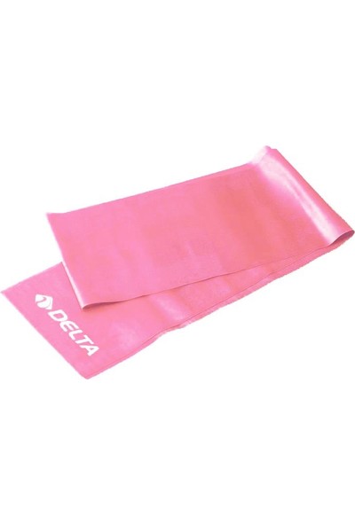 Delta Pilates Bandı Hafif Sert 90 x 7,5 cm Egzersiz Direnç Lastiği