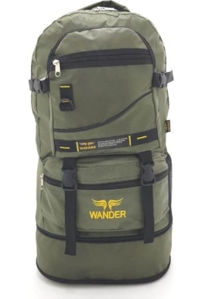Wander Körüklü Dağcı Yeşil Sırt Çantası 65 Litre Kapasiteli Kamp Dağcı Çantası Wander Körüklü Dağcı Yeşil Sırt Çantası 65 Litre Kapasiteli Kamp Dağcı Çantası