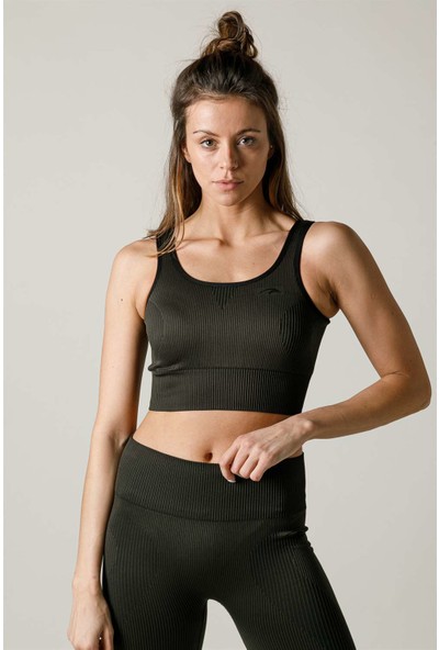 Maraton Haki Kadın Active Bra Sporcu Sütyeni Maraton Haki Kadın Active Bra Sporcu Sütyeni