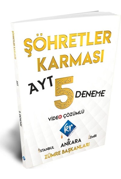 Kr Akademi AYT Şöhretler Karması 5 Deneme