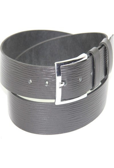 Ysk Derimine Deri 3,5cm Kabartma Desenli Siyah Erkek Kemer Ysk Derimine Deri 3,5cm Kabartma Desenli Siyah Erkek Kemer