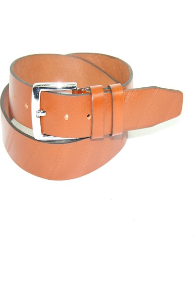 Ysk Derimine Deri 3,5cm Yatay Çizgili Taba Renk Erkek Kemer Ysk Derimine Deri 3,5cm Yatay Çizgili Taba Renk Erkek Kemer
