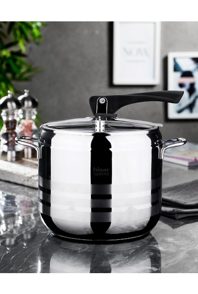 Hisar Optima Didim 7 lt Düdüklü Tencere Hisar Optima Didim 7 lt Düdüklü Tencere