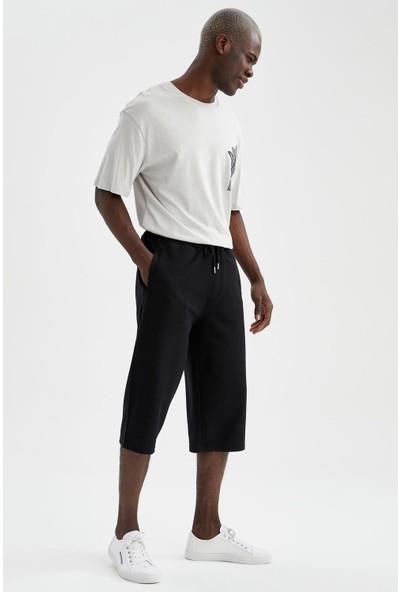 Defacto Regular Fit Basic Kapri Şort S9132AZ21SM Defacto Regular Fit Basic Kapri Şort S9132AZ21SM