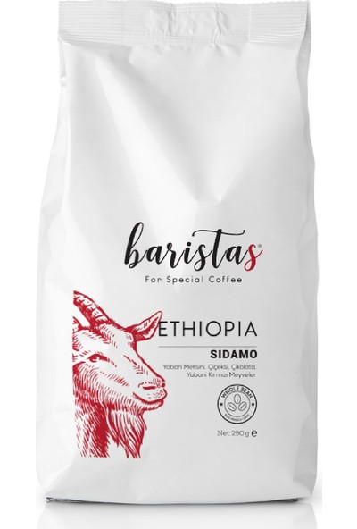 Baristas Ethiophia Sidamo 250 gr