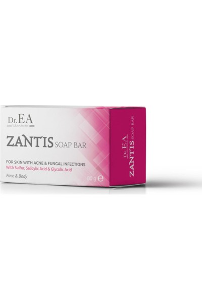 Dr. EA Zantis Kükürt, Salisilik Asit, Glikolik Asit Sivilce, Akne Sabunu 80 gr Sabun Dr. EA Zantis Kükürt, Salisilik Asit, Glikolik Asit Sivilce, Akne Sabunu 80 gr Sabun