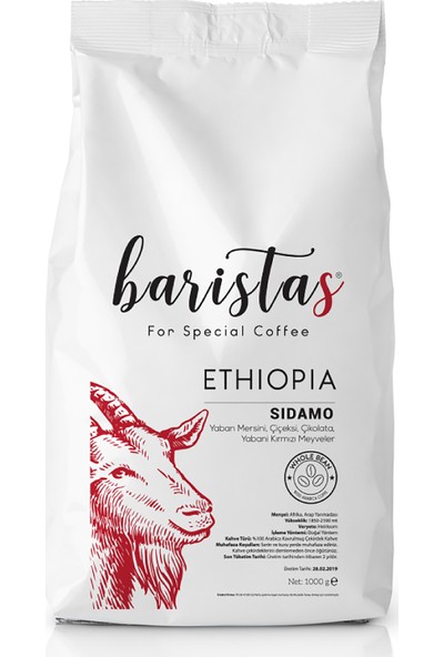 Baristas Ethiopia 1 kg Baristas Ethiopia 1 kg
