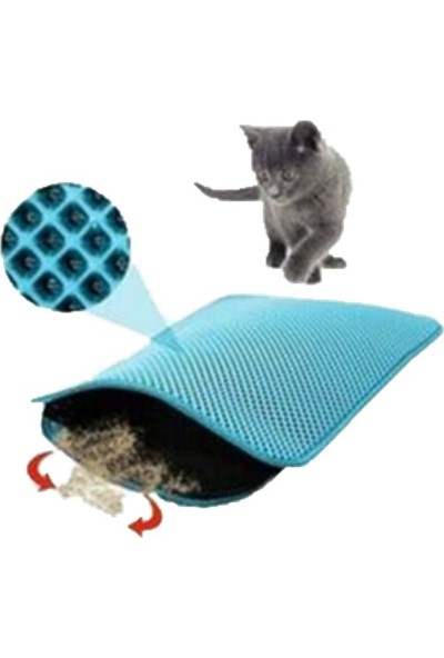 Elekli Kedi Kumu Paspası Elekli Kedi Kumu Paspası