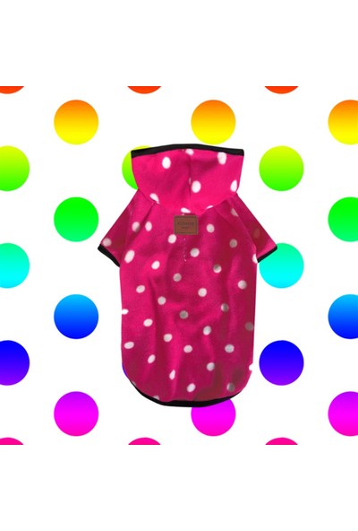 Alphadog Polka Kapüşonlu Polar Alphadog Polka Kapüşonlu Polar