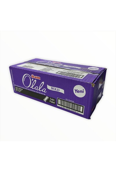 Ülker Olala Bold Bitter Çikolatalı Bar Kek 43 gr 18 Li