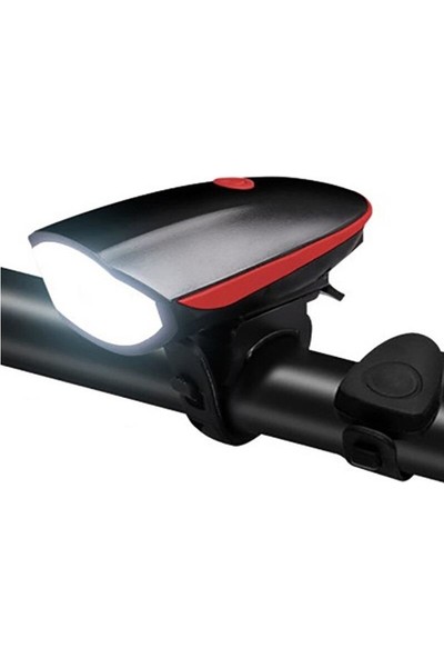 Xml-T6 LED 1200 Mah Su Geçirmez Far Kornalı Bisiklet Feneri