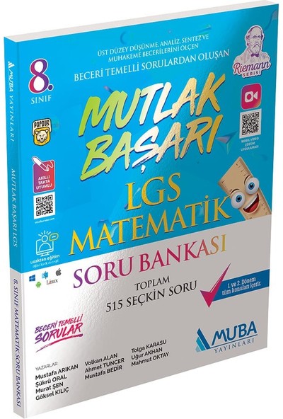 Muba Yayınları Mutlak Başarı LGS Matematik Soru Bankası Muba Yayınları Mutlak Başarı LGS Matematik Soru Bankası