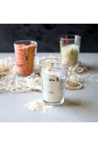 Paşabahçe 3'lü Ölçü Bardaği Seti