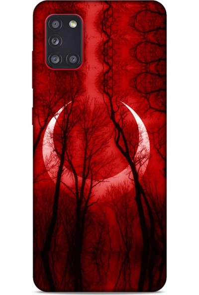 Lopard Samsung Galaxy A31 Uyumlu Kılıf Manipülasyon ☻ (18) Telefon Kılıfları Desenli