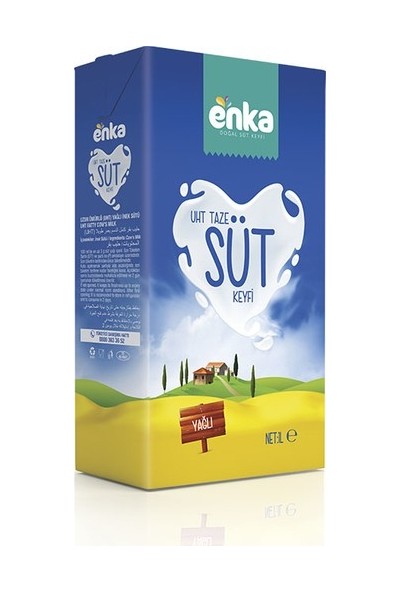 Enka Süt Enka Gurme Tam Yağlı Uht Süt 1 Lt Enka Süt Enka Gurme Tam Yağlı Uht Süt 1 Lt
