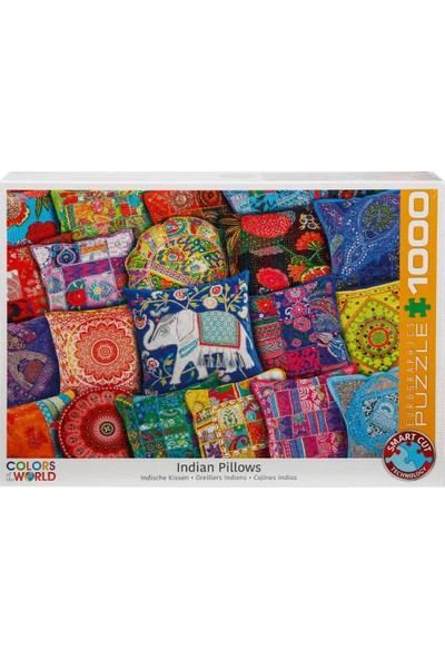 1000 Parça Puzzle : Indian Pillows 1000 Parça Puzzle : Indian Pillows