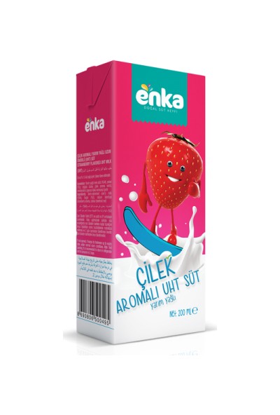 Enka Süt Enka Gurme Çilek Aromalı Uht Süt 200ML Enka Süt Enka Gurme Çilek Aromalı Uht Süt 200ML