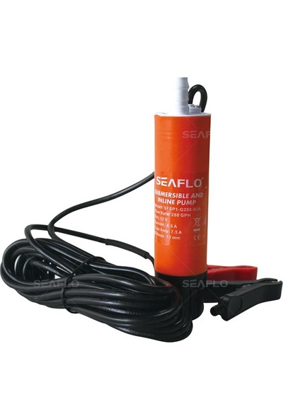 Seaflo SR09518 Sintine Dalgıç Pompa 12 Volt 280 Gph 41MM Dış Çap Seaflo SR09518 Sintine Dalgıç Pompa 12 Volt 280 Gph 41MM Dış Çap