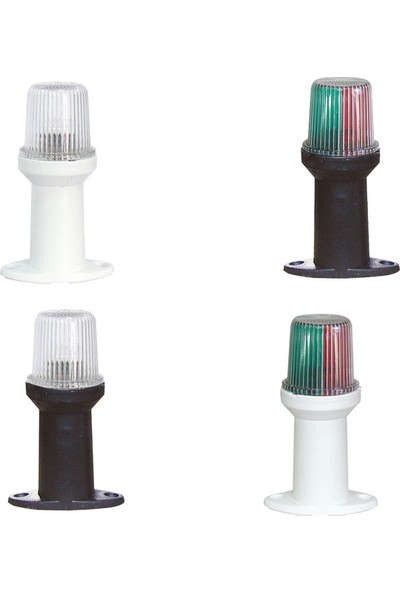 Sealux Çapa Feneri - 3 Renkli - 15CM - Siyah