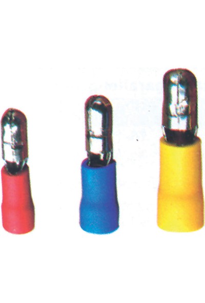 Sealux Çıt Çıt Fiş Erkek,sarı 2,5-6mm2,25 Adet